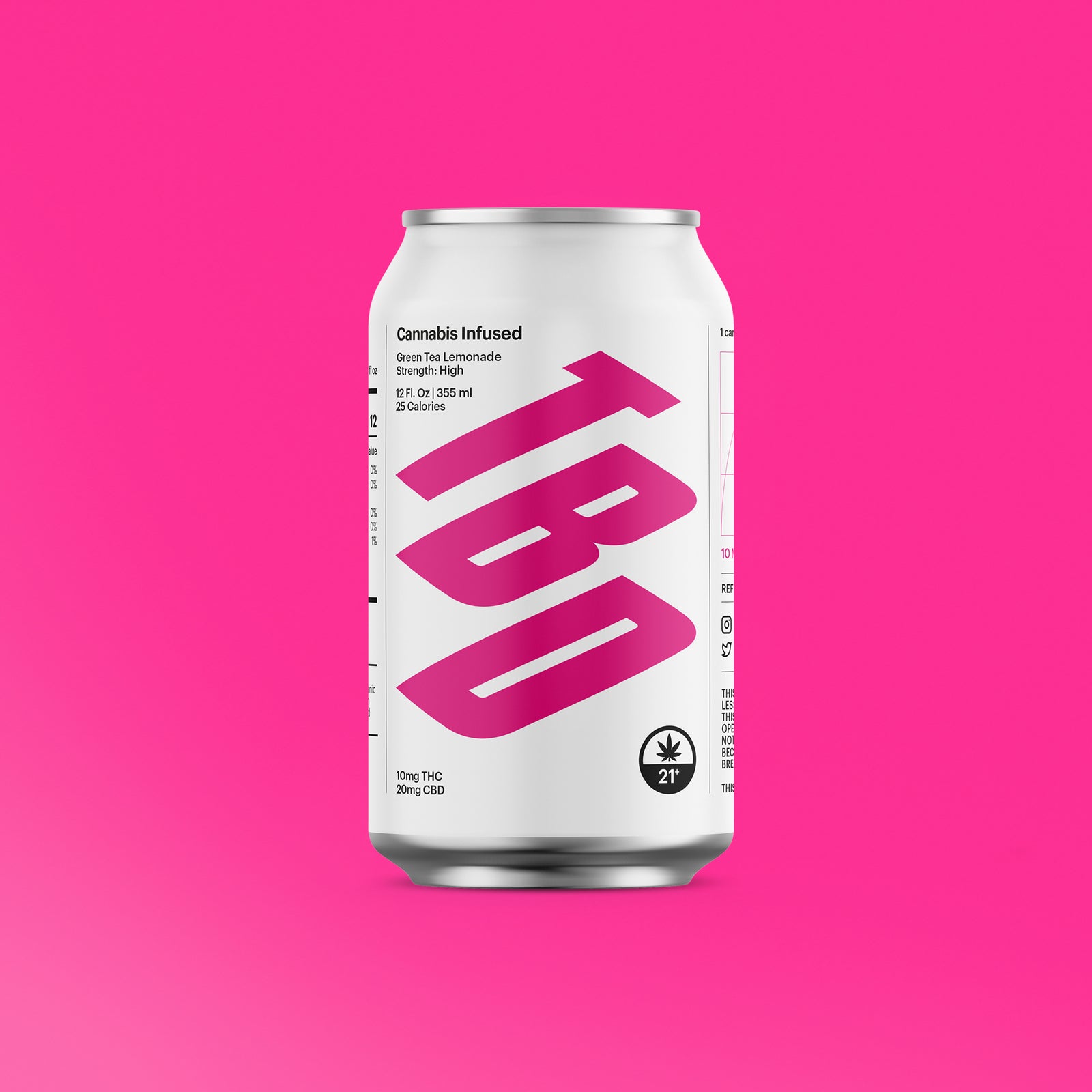 THC Infused Green Tea Lemonade High 10:20 (12-pack)